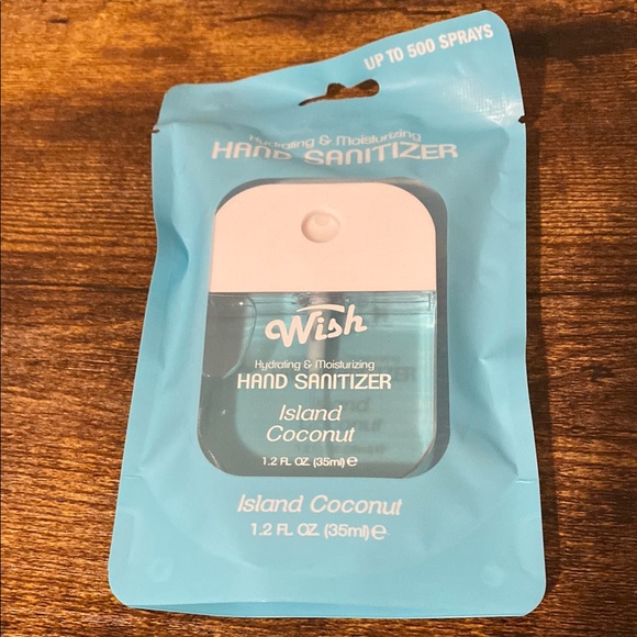 Wish | Bath & Body | Wish Island Coconut Hand Sanitizer Blue | Poshmark